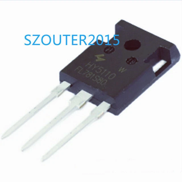 5PZ HY5110W HY5110 HY Transistor N-MOSFET 100V 316A TO-247 NUOVO #A6-9 ...