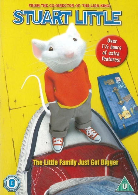 STUART LITTLE (1999) DVD, Michael J. Fox, Geena Davis, Hugh Laurie ...
