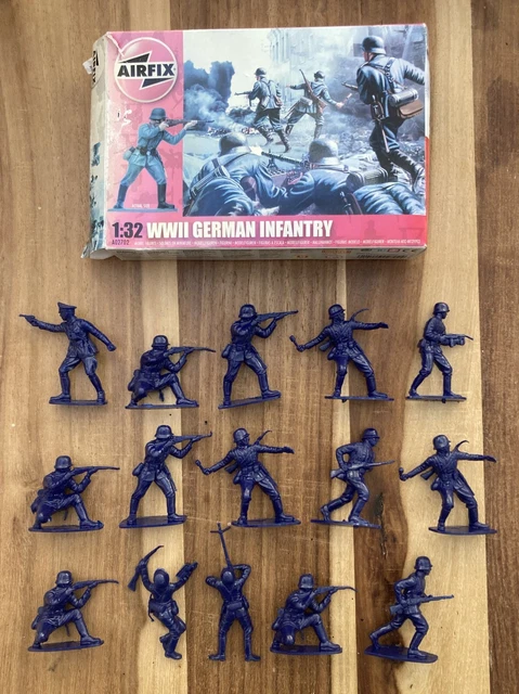 AIRFIX WW2 GERMAN infantry 1/32 Scale WW2. 15 soldiers £9.99 - PicClick UK