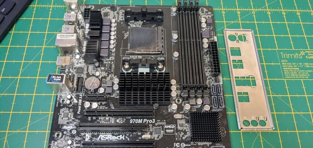 ASROCK 970M PRO3 Motherboard AM3+ £35.00 - PicClick UK