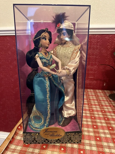 DISNEY FAIRYTALE COLLECTION Limited Edition Jasmine and Aladdin £190.00 ...