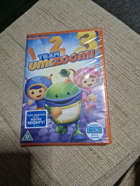 TEAM UMIZOOMI 1 2 3 Dvd Plus Bonus Bubble Guppies Episode £20.00 ...