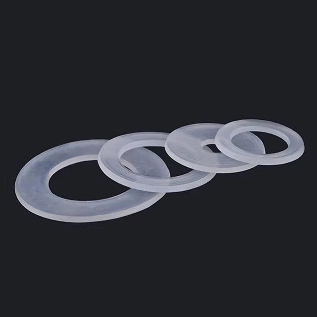 PE RUBBER ROUND Washers Flat Soft Gaskets Insulated M3 M4 M5 M6 M8 M10 ...