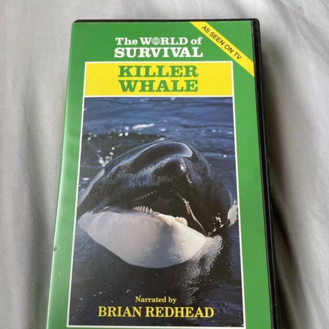 THE WORLD OF Survival Killer Whale Vhs £5.00 - PicClick UK