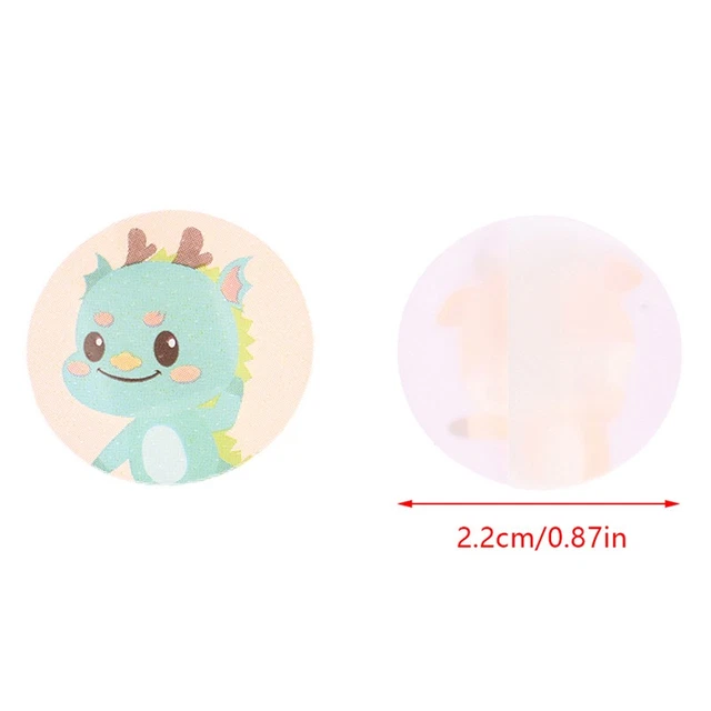 120PCS CHILDREN ROUND Band Aid Vaccinum Syringe Injection Orifice Hole ...