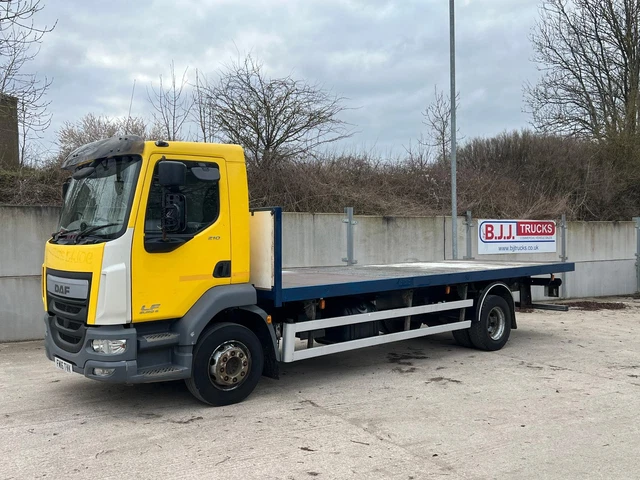 DAF LF14 TONNER 21ft 8” Flatbed Body - Euro 6 - One Owner - Manual ...