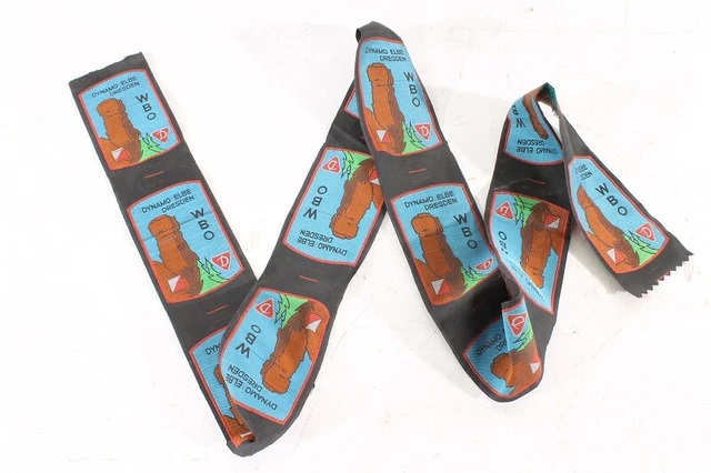 ALTE DYNAMO ELBE Dresden Aufnäher Logo Patch Label WBO old vintage ...