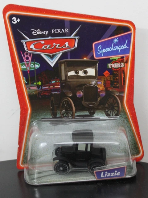LIZZIE DISNEY PIXAR Cars Diecast Ford Model T 1923 Supercharged L5256 1 ...