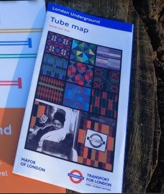 NEW RARE TFL London Underground Tube Map September 2024 Overground ...