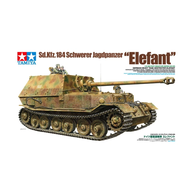 TAMIYA MODÈLE MILITAIRE 1: Allemand Sd.Kfz.184 Schwerer Jagdpanzer ...