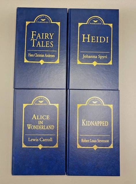 CHILDREN'S CLASSICS BOOKS Fairy Tales, Heidi, Alice in Wonderland ...