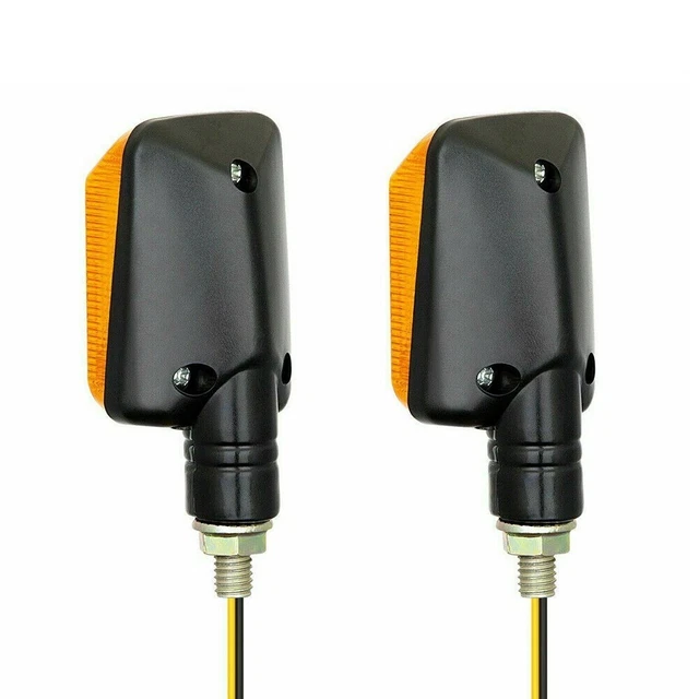 TURN SIGNALS BLINKER Signal Signals Tinted Black Halogen Quad Rear ...