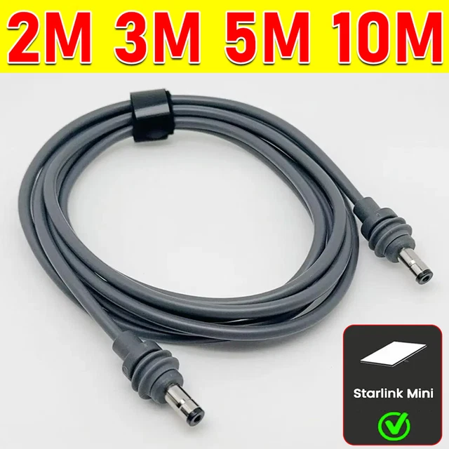 STARLINK MINI DC to DC Power Cable 2M 5M 10M Waterproof Plug RV Caravan ...