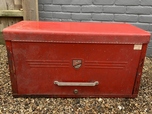 VINTAGE BEACH INDUSTRIES limited tool box tool chest £175.00 - PicClick UK