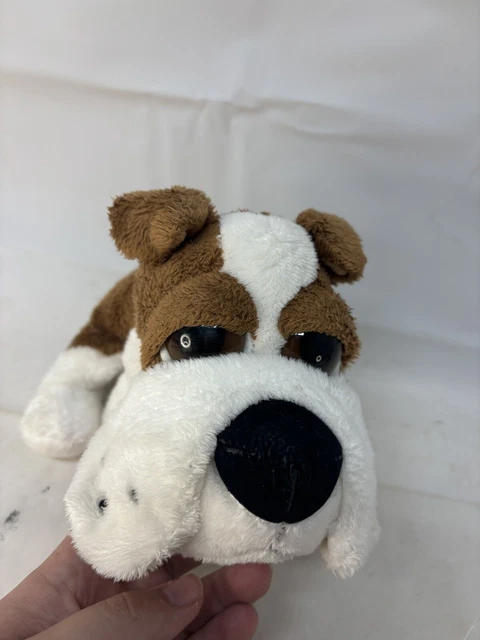 RUSS BERRIE PLUSH Bulldog Lil Peepers Stuffed Animal Toy Dog Brimble ...