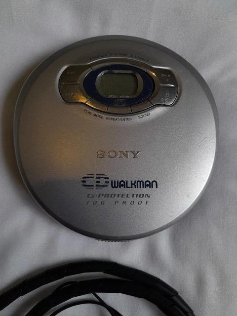 SONY CD WALKMAN Portable Compact Disc Player with Car Kit D-EJ616CK £30 ...