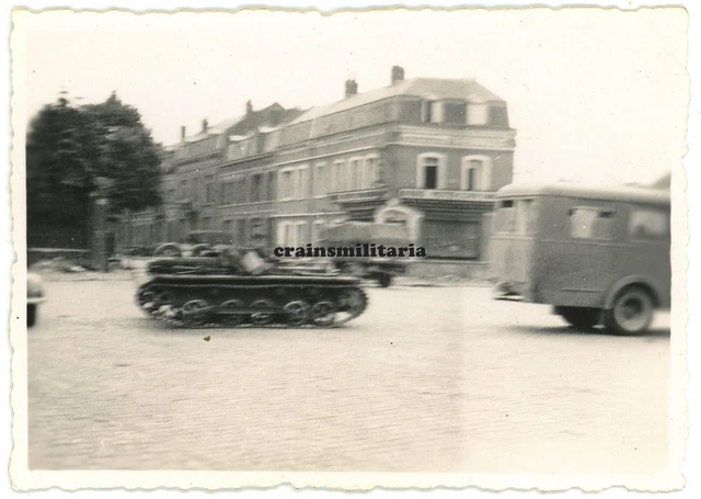 ORIG. FOTO VORMARSCH Fahrschulpanzer I Fahrschule Panzer Tank in ...