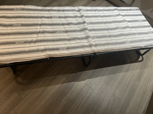 JAY-BE SINGLE FOLDING Bed with Fabric Mattress. Used Only once £1.16 ...
