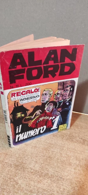 ALAN FORD - Numero 11 Originale Prima Edizione 1970 - No Adesivi ...