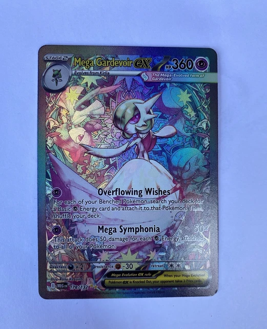 FANMADE - POKEMON TCG Mega Evolution Mega Gardevoir Ex 178/132 EUR 35 ...