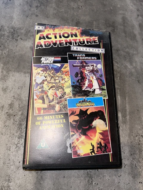ACTION ADVENTURE COLLECTION 1 (VHS) transformers inhumanoids action ...
