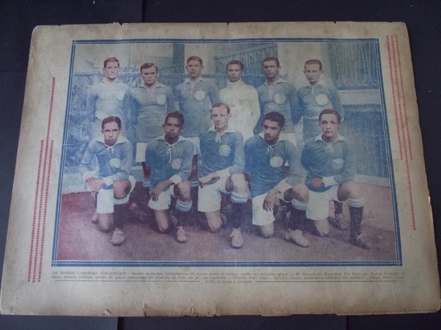 GAZETA ESPORTIVA BRAZIL Football Newspaper 1930 # 115 1st World Cup ...