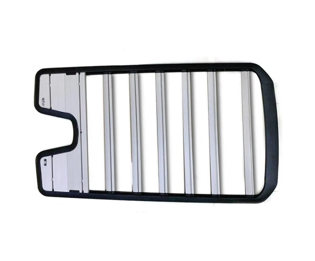 ALUMINIUM ROOF RACK for Land Rover Defender 90 2020-23 Silver + Black ...