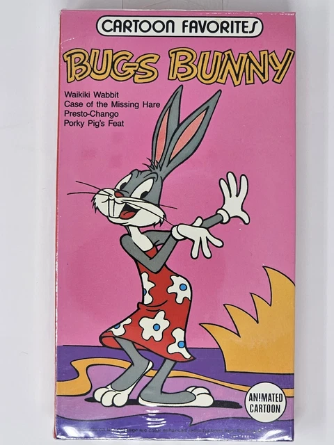 BUGS BUNNY WAIKIKI Wabbit cochon porcin par dessin animé favoris (VHS ...