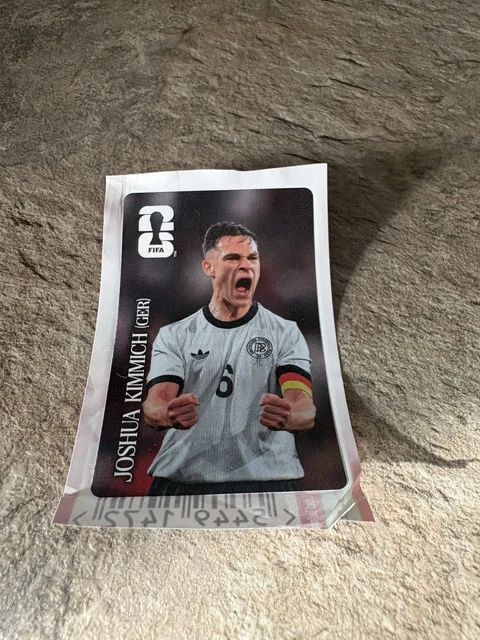 PANINI FIFA WORLD Cup 2026 Coca Cola Joshua Kimmich Sticker CC2 Germany ...