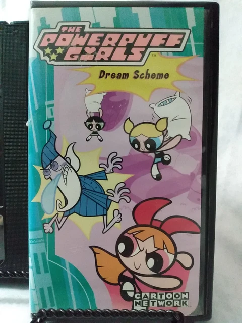 THE POWERPUFF GIRLS VHS Dream Scheme 2000 Cartoon Network Clam She'll ...