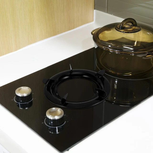 GAS STOVE POT Rack Cast Iron Holder Pan Stand Electric Cooktop Brackets ...