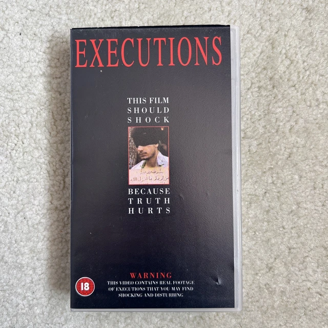 EXECUTIONS - VHS Tape (1995) The Film Should Shock Because Truth Hurts ...