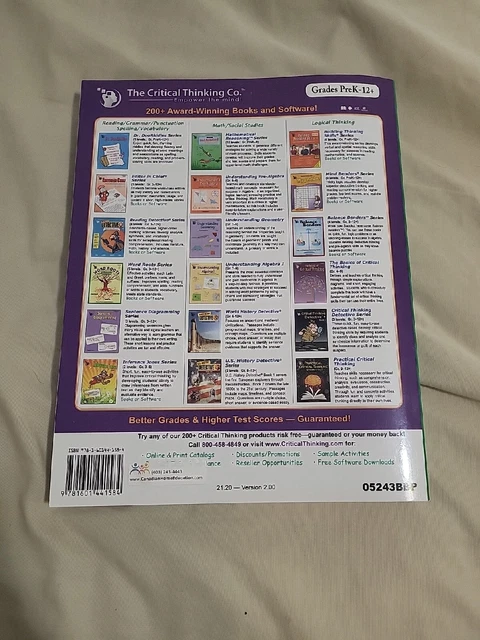 BUILDING THINKING SKILLS Level 3 Figural Learning Book $10.05 - PicClick CA