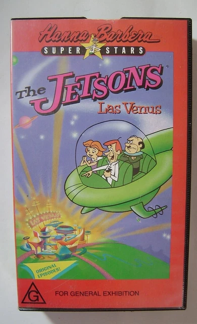THE JETSONS LAS Venus Animated Cartoon PAL VHS Video HANNA BARBERA $8. ...