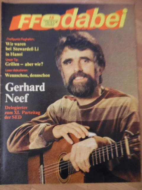 + FF DABEI 15 - 1986 Gerhard Neef Ohne Programmteil EUR 3,90 - PicClick DE