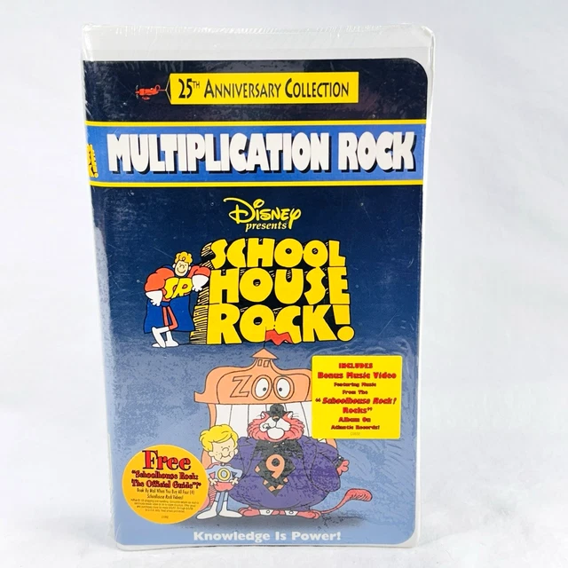 SCHOOLHOUSE ROCK - Multiplication Rock (VHS, 1995) £1.06 - PicClick UK