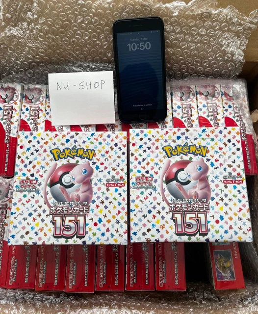 Pokémon Cards Japanese Pokemon 151 SV2a Booster Pack 3 Pack Bundle ...