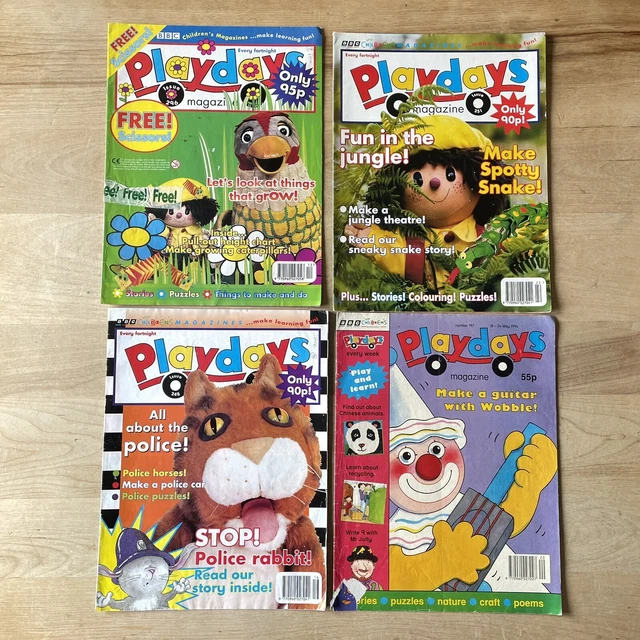 BBC PLAYDAYS MAGAZINES/ Comics X 4 £7.50 - PicClick UK