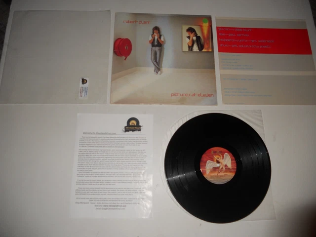 PHOTOS DE ROBERT Plant (Led Zeppelin) à 11 '82 très bon état ++ 1ère ...