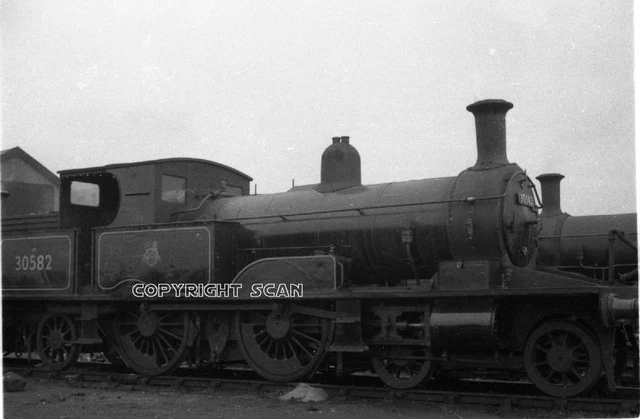 RAILWAY STEAM PHOTO: 30582 LSWR CLASS 415 @ EASTLEIGH 52 (2) £2.99 ...