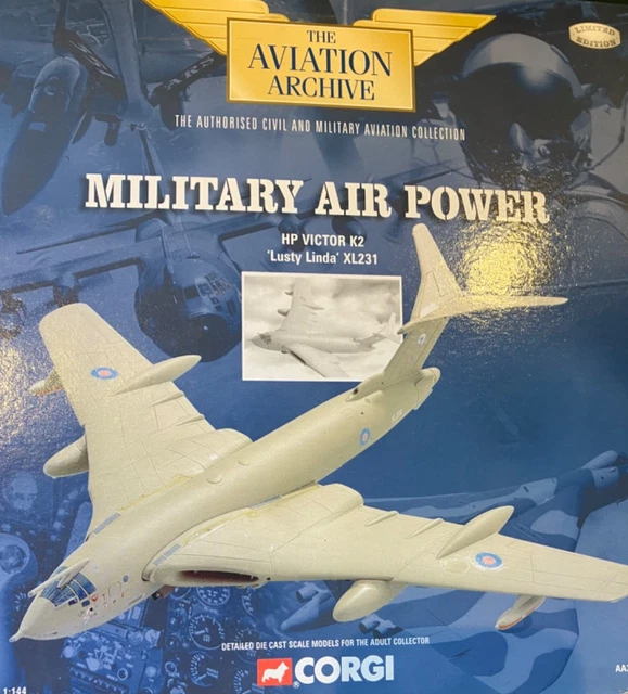 LTD EDITION CORGI Aviation Archive HP Victor K.2 XL231 "Lusty Linda" AA ...