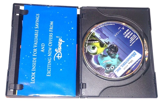 DISNEY PIXAR MONSTERS, Inc. 2-Disc DVD Collector's Edition $14.70 ...