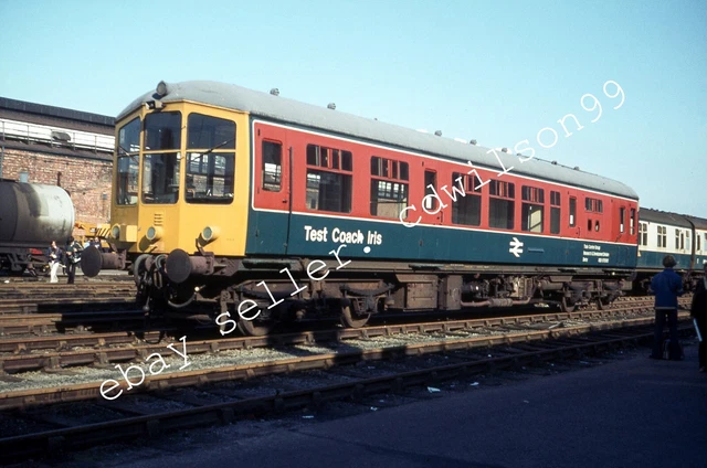 BRITISH RAILWAY SLIDE - BR DMU No. 975010 'Test Coach Iris' 1977 [L352 ...