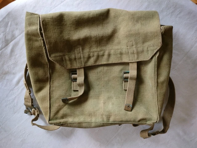 ORIGINAL WW2 BRITISH Army 44 Pattern Small Pack Dated 1944 With L ...