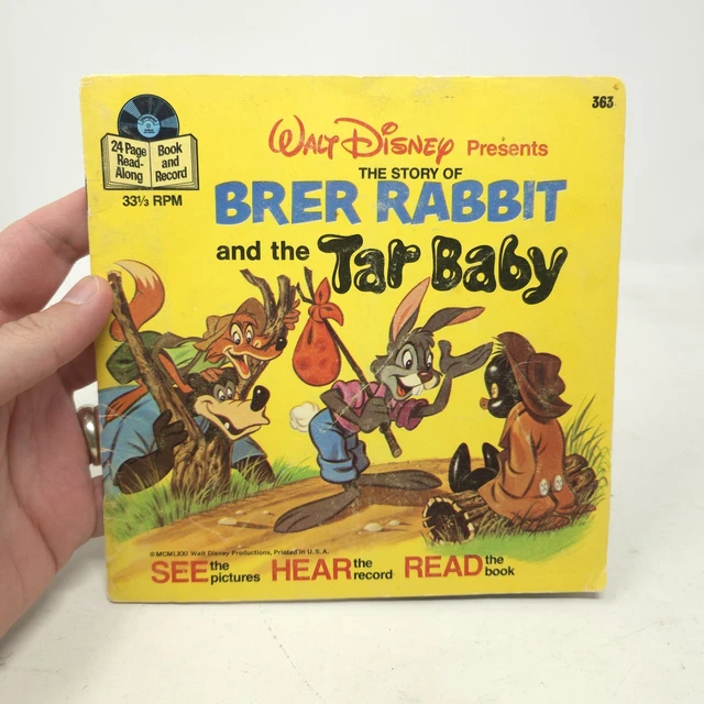 WALT DISNEY PRESENTS The Story of Brer Rabbit and the Tar Baby 1977 ...