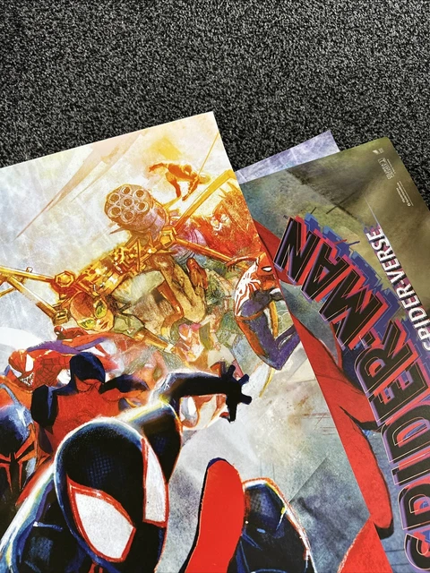 SPIDER-MAN ACROSS THE Spider-Verse IMAX Exclusive Odeon Poster - 88cm x ...