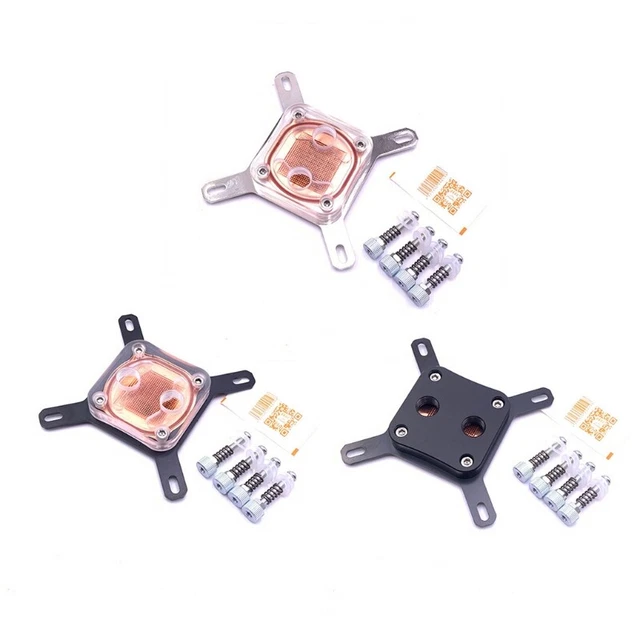 CPU CHASSIS RADIATOR Heatsink Water Cooling Block Endothermic for Head ...