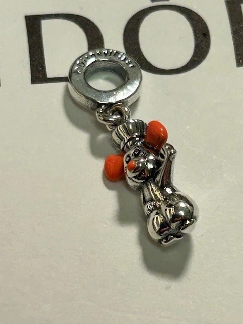 GENUINE PANDORA SILVER S925 Ratatouille Disney Pixar Remy Rat Charm ...