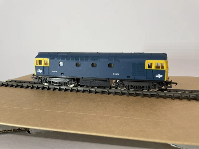 LIMA CLASS 33 OO Gauge BR Blue Diesel Locomotive D6524 £22.63 - PicClick UK