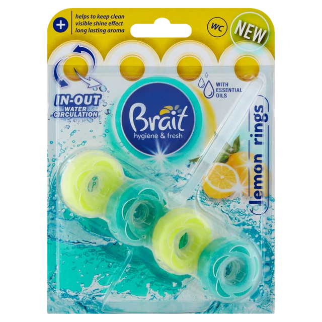BRAIT LEMON RINGS Toilette Toilettenwürfel 40 G EUR 2,11 - PicClick FR